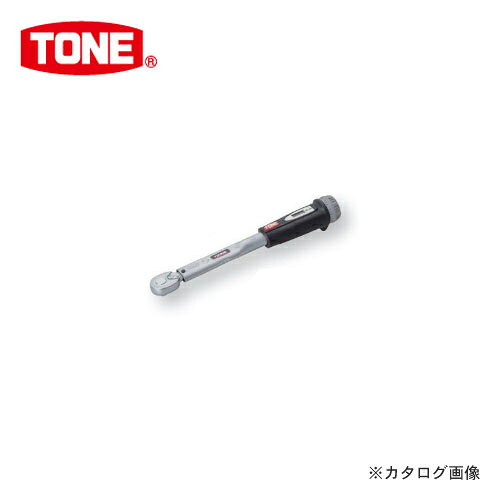 【メーカー】 ●TONE（株） 【特長】 ●ボルト・ナット類の締付け専用トルクレンチです。 ●トルク設定は、直接数値を読み取ることができるメカニカル機構の 　 デジタル表示値により行います。 ●主目盛・副目盛を読み取る必要がないため、設定ミ...
