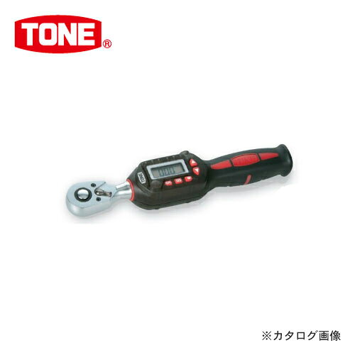 【メーカー】 ●TONE（株） 【特長】 ●ラチェット式デジタルトルクレンチです。 ●デジタルで勘に頼らず誰でも簡単にトルク管理を行うことができます。 　 設定したトルク値に達しますと音と光でお知らせします。 ●測定トルク値をパソコンにデー...