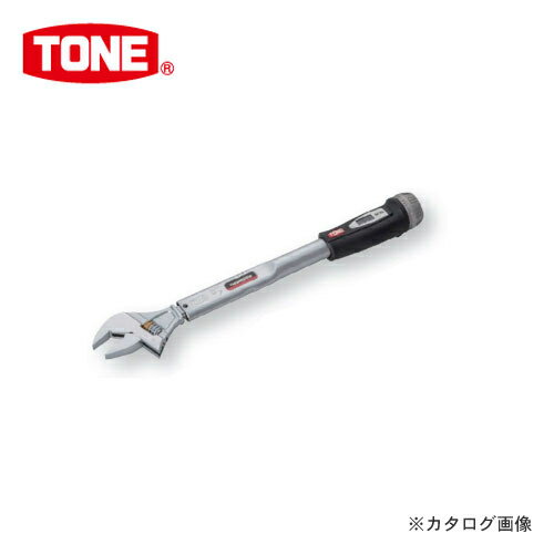 【メーカー】 ●TONE（株） 【特長】 ●TONE独自の締付けるボルト・ナットの2面幅に依存することなく高精度を維持する機構。 ●モンキヘッド部にはバックラッシュレスウォーム機構を搭載。下あごのがたを少なくし、ボルト・ナットの角が傷みにく...