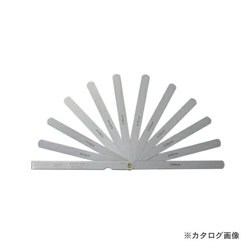 【メーカー名】 ●TONE（株） 【特長】 ●隙間に挿入することによって、寸法を測定する工具です。 【仕様】 ●対応サイズ(mm)：0.04、0.05、0.06、0.07、0.08、0.1、.015、0.2、0.3、0.5、1.0 ●寸法A...