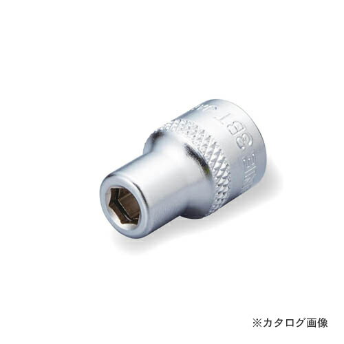 【メーカー名】 ●TONE（株） 【仕様】 ●二面幅寸法S(mm)：6.35 ●寸法D1(mm)：12 ●寸法D2(mm)：17 ●寸法L1(mm)：10 ●寸法L2(mm)：13 ●寸法L(mm)：28 ●寸法d(mm)：5 ●質量(g)：24