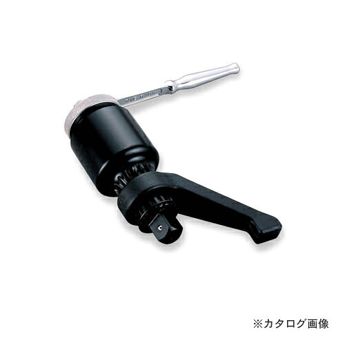 【メーカー名】 ●TONE（株） 【特長】 ●大型ボルト・ナットの締付けおよび緩め作業に適した倍力機構付のレンチです。 ●倍力機構により、少ない力で、狭い作業環境でも、高トルクを出力できます。 ●最大20mmの幅でスライドする反力受を備えて...