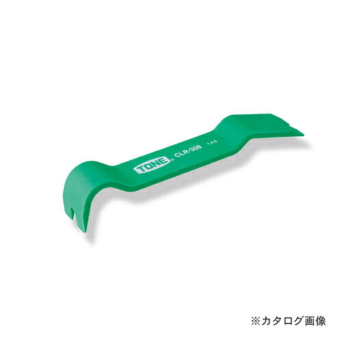 【メーカー名】 ●TONE（株） 【特長】 ●先端形状が薄く、狭い隙間にも挿入可能です。 ●両端で角度が異なるため、1本で使い分けて使用が可能です。 【仕様】 ●質量：50g 【関連商品】 トネ TONE クリップリムーバー CLR-301...
