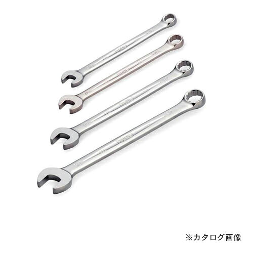 【メーカー名】 ●TONE（株） 【特長】 ●スパナのスピードとめがねレンチの強さを兼ね備えているのがコンビネーションスパナです。 ●仮締めをスパナ側で、本締めはめがね側でというように1本で2役の機能工具です。 ●モデルチェンジで、さらに使...