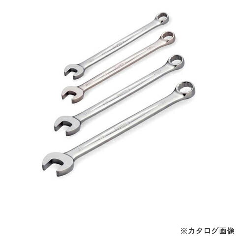【メーカー名】 ●TONE（株） 【特長】 ●スパナのスピードとめがねレンチの強さを兼ね備えているのがコンビネーションスパナです。 ●仮締めをスパナ側で、本締めはめがね側でというように1本で2役の機能工具です。 ●モデルチェンジで、さらに使...