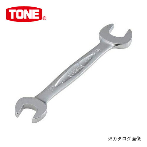 【メーカー】 ●TONE（株） 【特長】 ●美しい梨地仕上げで手に馴染む柔らかい曲線デザイン。 ●丸形とやり形の特長を併せ持ったTONE独自のヘッド形状。 【仕様】 ●二面幅寸法(mm)：12×14 ●寸法(mm)D1：25.0 ●寸法(m...