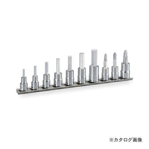 【メーカー名】 ●TONE（株） 【特長】 ●ソケットの取り外しが容易なソケットホルダー（アルミタイプ）の採用により、作業効率アップ。 【仕様】 ●ヘキサゴンソケット HEXAGON SOCKET：2HB-04(1/8)、2HB-05(5/...