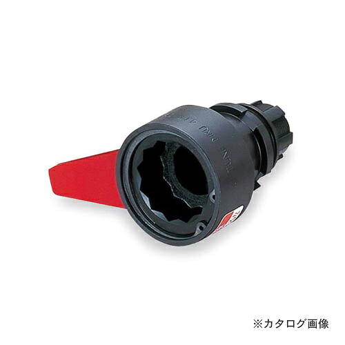【メーカー名】 ●TONE（株） 【特長】 ●ソケットと反力受が一体のため、軽量で操作性に優れます。 【仕様】 ●二面幅寸法(mm)：55 ●寸法(mm)：(φd)90、(A)110、(l)80 ●六角ボルトサイズ：M36 【適応機種】 ●...