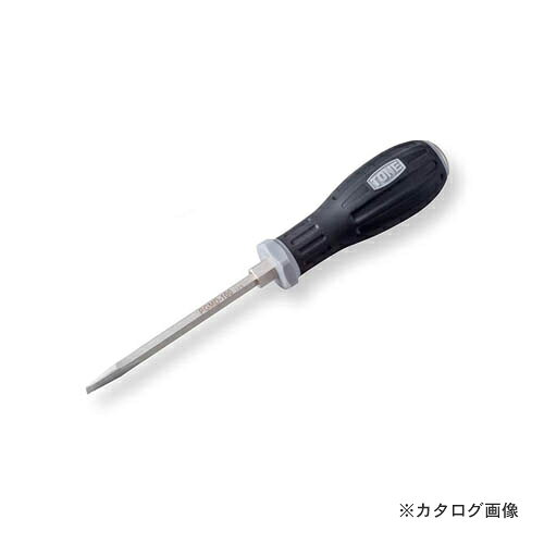 【メーカー名】 ●TONE（株） 【特長】 ●人間工学に基づき握りやすさと回しやすさを追求し、フォルムと材質を一新しました。 ●ねじのマイナス溝を傷めにくい先端平行形状。 ●プラスドライバーの先端は底あたりを防止し、ピッタリフィットするオリ...
