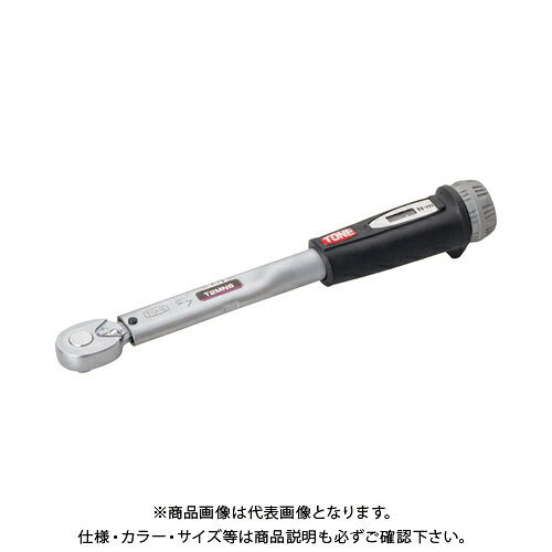 【メーカー】 ●TONE(株) 【特長】 ●メカニカル機構のデジタル表示値により、直接数値を読み取ってトルク設定を行うため、設定ミスの防止や締付トルクの管理に便利です。 ●あらかじめ設定したトルク値に達すると「カチッ」という音と手に軽い「シ...