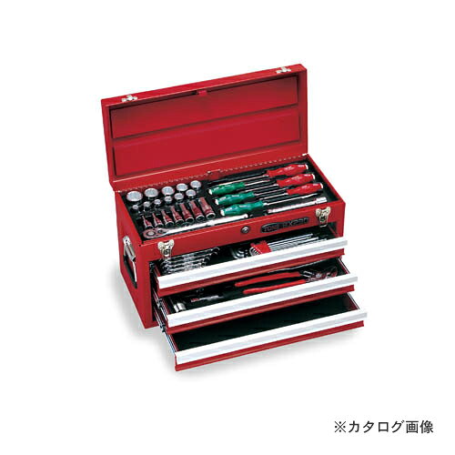 【メーカー名】 ●TONE（株） 【特長】 ●一般工具を厳選。産業機械の整備に適した12.7sq.ベーシックセット。 【製品】 ●ソケット(6角) SOCKET(6pt.)：(4S-)10、12、13、14 ●ソケット(12角) SOCKE...
