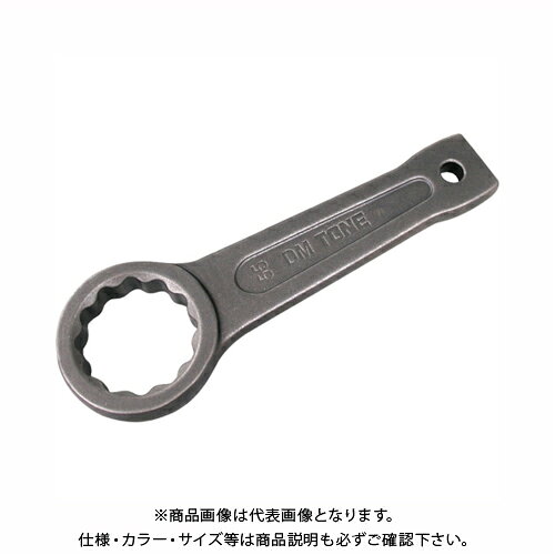 【メーカー名】 ●TONE（株） 【特長】 ●衝撃を考慮した強靭めがねです。 ●ハンマーで叩いて増し締め作業や、錆びついたボルト・ナットの緩め作業用。 【仕様】 ●対辺寸法(mm):41 ●全長(mm):230 ●厚さ(mm):20 ●質量...