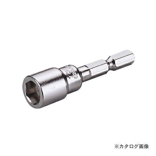 【メーカー名】 ●トップ工業（株） 【特徴】 ●マグネット付きの為、ビス・ネジを素早くキャッチし作業効率を高めます ●軽量化と衝撃を吸収するTOPオリジナル流線形状（外形）です ●六角シャンク部は6.3mmでインパクトドライバーに素早く装着...
