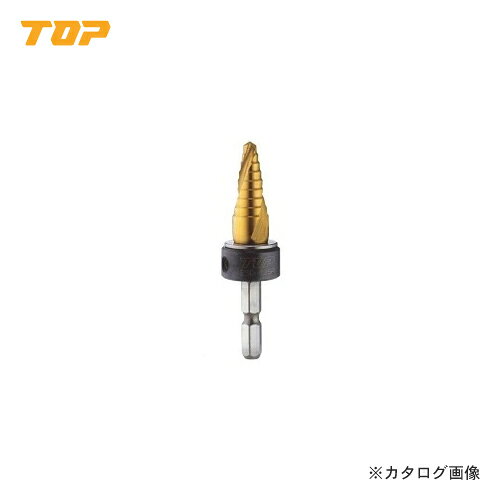 【メーカー】 ●トップ工業（株） 【特長】 ●折板屋根・ルーフボルトの下穴専用ドリルです。 ●スパイラル形状の為、スピーディーな連続作業と拡大切削穴あけができ、さらに切屑が下に落ちにくいです。 ●チタンコーティング品で、切屑が溶着しにくく安...
