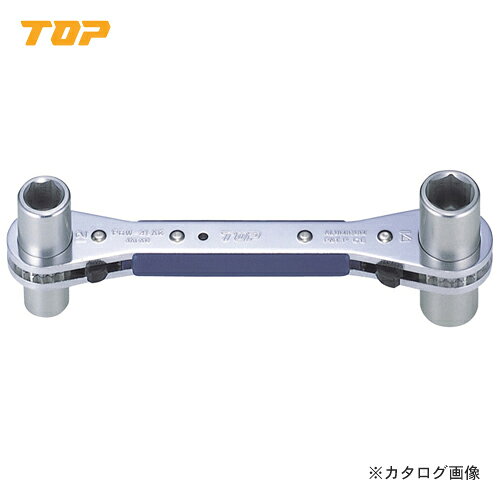 【メーカー】 ●トップ工業（株） 【特長】 ●本体プレートとソケットはアルミ合金製です。 ●十分な強度と軽量感を保っています。 ●各種配管バンド、ラックの取り付けに最適です。 ●安全ロープ取り付け穴付です。 【仕様】 ●厚み(mm)T1:4...