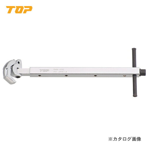 【メーカー】 ●トップ工業（株） 【特長】 ●ヘッド部がコンパクトでラチェット駆動ができることにより狭小スペースでも作業しやすく、また鍛造製なので強靭で耐荷重性、耐久性に優れています。 ●ハンドル部が3段階に伸縮するため、配管などの障害物の...