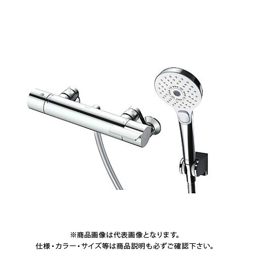 【メーカー】 ●TOTO(株) 【特長】 ●温度調節ハンドルで吐水温度を自動調節できる水栓金具です。(温度目盛は数値表示) ●コンフォートウエーブシャワーは、TOTO独自のノズルで大粒の水玉をスイングしながら勢いよく吐水。スプレーシャワーと...