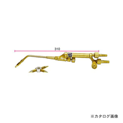 【メーカー】 ●（株）イチネン TASCO 【仕様】 ●全長：310mm ●重量：300g ●火口：♯10、＃16、＃25、＃40 【関連商品】 タスコ TASCO TA359HB コードレス高圧洗浄機 タスコ TASCO TA359YB-...