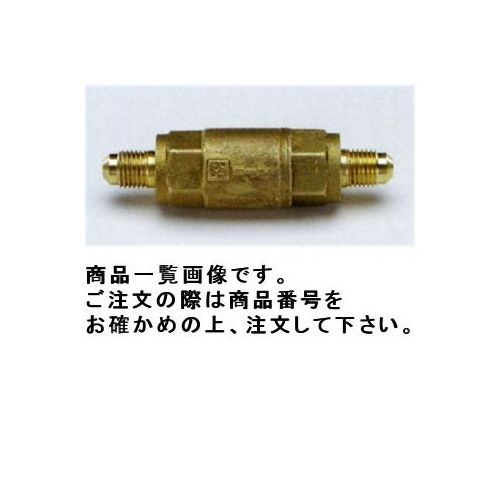 【メーカー】 ●（株）イチネン TASCO 【仕様】 ●最高使用圧力：3.0MPa。 ●耐圧：4.5MPa。 ●流体：-40〜120℃。 ●サイズ：3/8”（9.53） ●全長：84.5mm 【関連商品】 タスコ TASCO TA281BY...