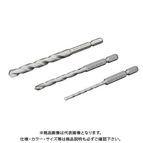 【メーカー名】 ●ユニカ（株） 【特長】 ●シャンクから刃先まで一体形状の為、刃先のぶれやびびりが無く、適確な穿孔が可能。 ●左右非対称刃先に加え、特殊シンニング研磨により、滑りやすい鉄板を含む幅広い被削材にもマルチに対応。 ●鉄板＋モルタ...