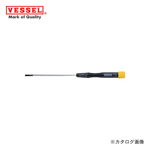 【メーカー】 ●（株）ベッセル 【特長】 ●柄は早回し用回転キャップ付です。 ●クロムバナジウム鋼です。 ●刃先はブラックポイント加工、精度が飛躍的に向上しました。 【仕様】 ●軸長(mm):50 ●刃先:[[（-）]]1.8 ●全長(mm...