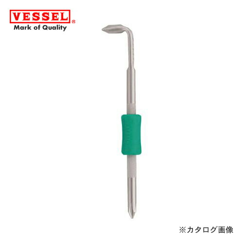 【メーカー】 ●（株）ベッセル 【特長】 ●狭い箇所に適した短軸仕様です。 ●L型のコーナーをフラットにすることで極限の短軸曲げを実現しました。 ●カラーで色分けしたソフトグリップ付で刃先の形状・サイズが分かりやすく、しかもソフトな手当たり...