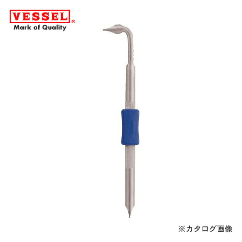 【メーカー】 ●（株）ベッセル 【特長】 ●狭い箇所に適した短軸仕様です。 ●L型のコーナーをフラットにすることで極限の短軸曲げを実現しました。 ●カラーで色分けしたソフトグリップ付で刃先の形状・サイズが分かりやすく、しかもソフトな手当たり...