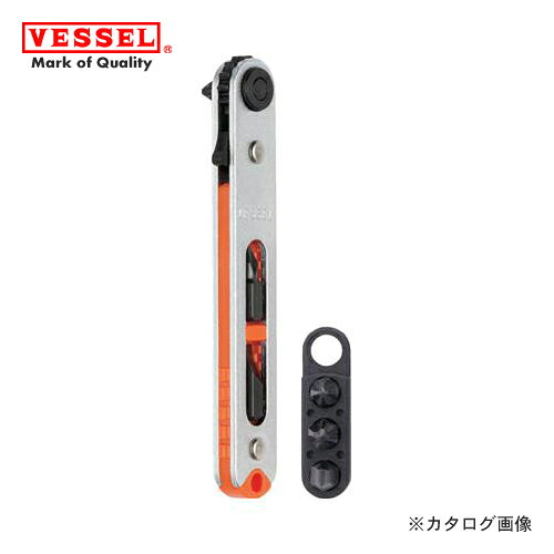 【メーカー】 ●（株）ベッセル 【特長】 ●業界最薄18mmヘッドで狭い場所での作業でより便利に使いやすくなっています。 ●高精度のとがったギアがカムレバーにしっかり噛みこむので、ラチェット強度が大幅にアップしました。 ●狭い場所でも作業し...
