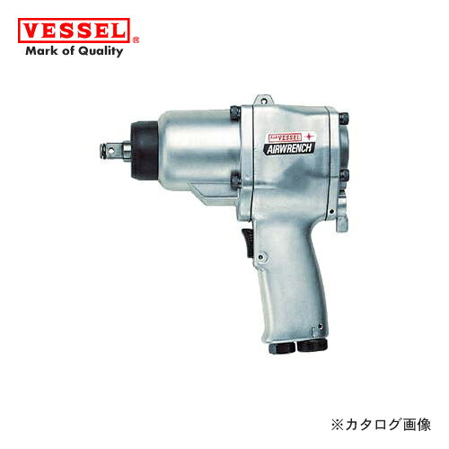 【メーカー】 ●（株）ベッセル 【特長】 ●1回転1打撃式のため強力な締め付けができます。 【用途】 ●高トルクを必要とする産業用・自動車整備業界用。 【仕様】 ●ソケット差込角(mm):12.7 ●ハンマータイプ:シングルハンマー ●ホー...