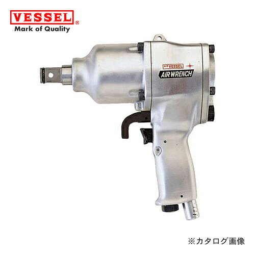 【メーカー】 ●（株）ベッセル 【特長】 ●1回転1打撃式で全長が短く、奥行きのない場所、リフトアップでの下方向からの締め付けに適しています。 【用途】 ●高トルクを必要とする産業用・自動車整備業界用。 【仕様】 ●ソケット差込角(mm):...