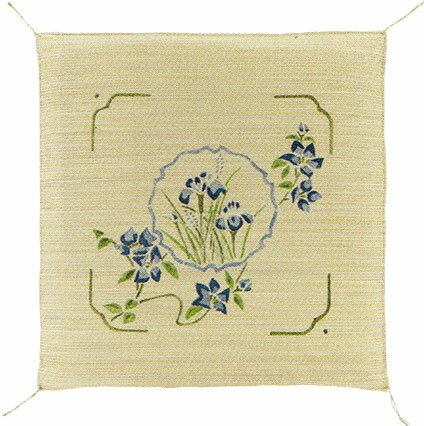 ■約55×55cm／5枚セット ■表面：い草100％ ■中材：ポリエステル・ウレタンフォーム ■メセキ織　両面仕様 ■防カビ加工 季節が移り変わってだんだんと暑くなってきました。座布団も夏用に衣替え♪ 日本の暮らしにとても適した自然素材「い...