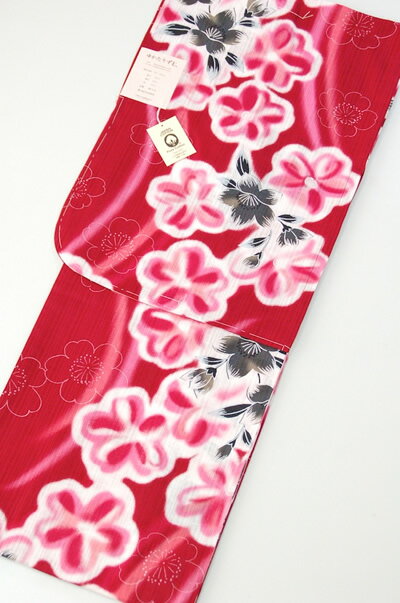 かわいい仕立て上がり浴衣。[ゆかたりずむ]。現代的なモダンアートですね。 適応身長　152〜165cm■身丈　163cm■袖丈　49cm■裄　　67cm【ゆかたりずむ。】 仕立て上がり浴衣 ■商品番号：100715-04■組成： 綿100%...