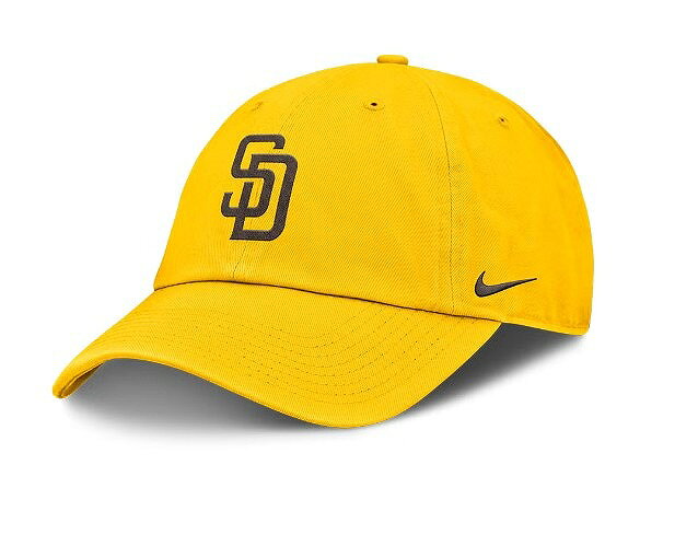※モニターの発色の具合によって実際のものと色が異なる場合があります。 NIKE CLUB UNSTRUCTURED ORGANIC COTTON CAP サンディエゴ・パドレスのチームロゴをフロントに配置した、NIKE MLB公式ライセンス...