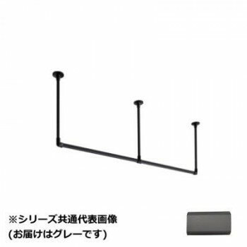 取付面にしっかりと固定されるタイプ下から見上げた時にスリムに見える本体バー、スマートなブラケット形状、目立ちにくい固定ネジなど、デザイン性に配慮しています。塗装ではなく、フィルムラッピングを施すことで、ハンガーなどの掛け外しが多いシーンでも...