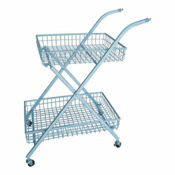 ガーデニング用の2段カート花瓶を置いたり、小物を飾ったりするディスプレイ用として最適です。サイズ本体:W75×D47×H88cm、花台部:(上段)W48×D38×H8cm、(下段)W58×D38×H8cm個装サイズ：113×20×48cm重...