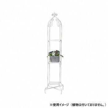 お庭のアクセントに◎観葉植物や小鉢を立体的に飾れる、ディスプレイ用にぴったりな花台です。サイズ本体:W35×D35×H165cm、花台部:W23×D23cm個装サイズ：167.5×16×44cm重量個装重量：10000g仕様組立て式生産国中...