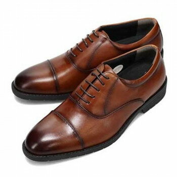 超軽量のビジネスシューズシンプルなデザインで合わせやすく、毎日でも使えるビジネスシューズです。サイズ24.5cm個装サイズ：36×20×12cm重量片足:約240g(26cmの場合)個装重量：780g素材・材質アッパー材料:キップ、ソール素...