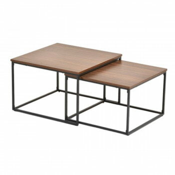 使い勝手がいい大小それぞれ分かれたテーブルです。使い勝手が良く、フレキシブルに使えるネストテーブル。大小のテーブルをうまくおしゃれに並べてリビングのセンターテーブルとして、重ねてソファ横の大きめのサイドテーブルや、大小を別々に使って自由にア...