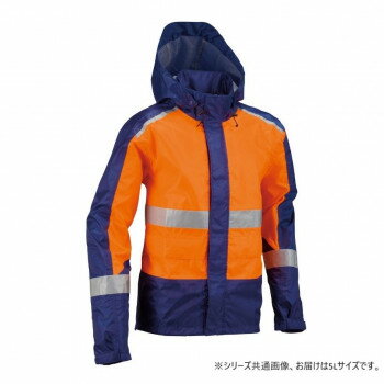 スタイリッシュさの中に、安全へのこだわり満載レインウェアで初めてJSAA高視認安全服認定を受けた高品位モデル「JSAA2001一般利用者向け高視認性安全服」目を引くツートンカラーのデザインと反射材使いのほか、破れにくく蒸れにくい、背面ベンチ...