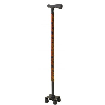 おすすめ11cm×9cmの四点杖としては超コンパクト設計だから手狭な自宅でも扱いやすいスリム四点杖。廊下や洗面所などでも幅を取らないから便利です。4本脚がしっかりしているので手を放しても杖は倒れません。椅子やベッドからの立ち上がりの支えにも...