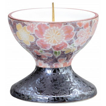 おすすめお仏壇のないリビングにもちょうどよいサイズの灯立です。シンプルな仏具にも合わせやすい形状、風合いです。サイズ56×56×50mm個装サイズ：7.8×7.5×7.5cm重量98g個装重量：100g素材・材質本体:陶磁器、灯立金具:真鍮...