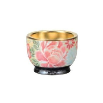 おすすめ華やかな柄が美しい仏器です。サイズ奥行58×幅58×高さ36mm個装サイズ：6×6×4cm重量67g個装重量：70g素材・材質本体:陶磁器金具:ステンレス仕様仏器落としはゴールド(小)を使用生産国日本fk094igrjs