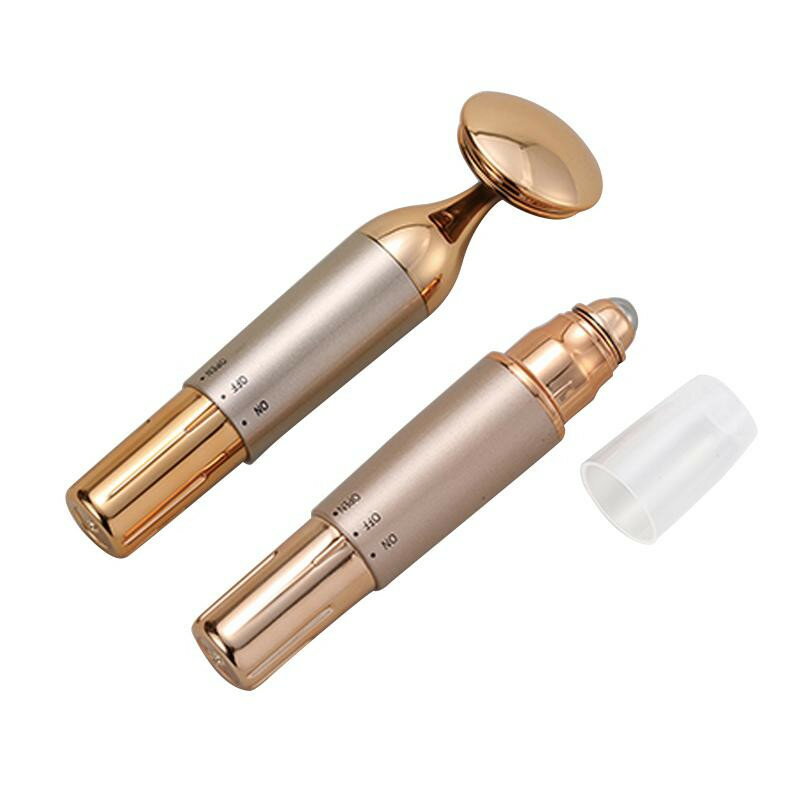 フェイシャルケアとアイケアの2本セット。細かなバイブレーションが日々のお肌のケアに最適です。目尻・下瞼などの目元やほうれい線・口元にオススメのフェイシャルケアと目元に特化したローラー付きアイケアの2本セットです。サイズフェイシャルケア:約3...