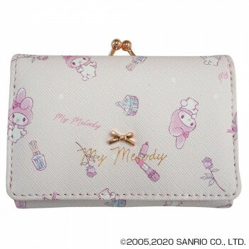 可愛いサンリオのがま口ミニ財布!ふんわりガーリーなマイメロディ柄が可愛い!※モニターの設定や撮影の都合などにより、実際の商品と色味や素材の見え方が異なる場合がございます。あらかじめご了承ください。サイズW108×H82×D38mm個装サイズ...