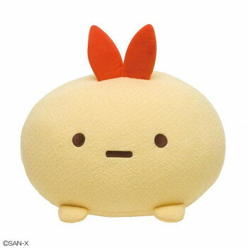 もちもちえびふらいのしっぽクッション人気のスーパーもーちもち大福クッションにえびふらいのしっぽが登場!生地はカールしていて衣風です。サイズ約220×350×350mm個装サイズ：22×35×35cm重量個装重量：300g素材・材質スーパーも...