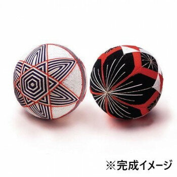 5番ししゅう糸で作る(手まり手芸)。古式ゆかしい伝統のかがり模様にそった、本格的な手まり工芸がお作りいただけます。基本地割り済の手まり芯に、色とりどりのししゅう糸でかがるだけでカンタンに出来ます。サイズ個装サイズ：24×21×9cm重量個装...