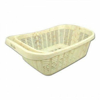 手に馴染む厚みが伝える優雅な質感独特の存在感で殺風景になりやすい浴室を惹きたつ空間にワンランクアップさせます。お風呂に入る時などに、脱いだ服を入れるかごです。浴用施設などでもご利用いただいております。カビ、ぬめり防止加工が施されていますので...