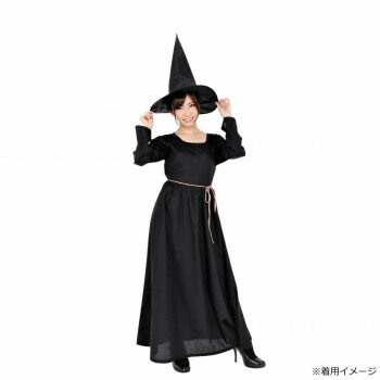 なりきり衣装!イベント、学園祭、舞台、演劇におすすめ全身黒の魔女コスチュームです。ハロウィン仮装、イベントなどで大人っぽく黒で決めたい方にお勧めです。※セット内容をご確認の上ご購入ください。セット内容以外は含まれません。※洗濯はできません。...
