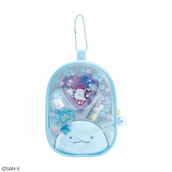 すみっコスメティックポーチついついおでかけしたくなる。すみっコスメティックポーチができました!チェーンがついているから、バッグにもぶら下げられるよ。コスメを使い終わっても、ぬいぐるみなどを入れるポーチとしてもかわいく使えます。サイズ個装サイ...