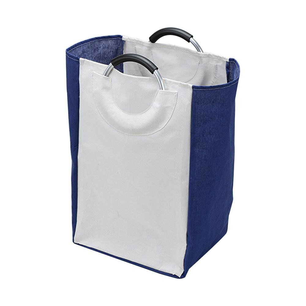 日々の洗濯やコインランドリーを利用する際に!様々な工夫を凝らしたランドリーバッグです。サイズ約32×26×58cm個装サイズ：30×29×5cm重量約310g個装重量：460g素材・材質ポリコットン、アルミニウム仕様耐荷重量:約10kg生産...